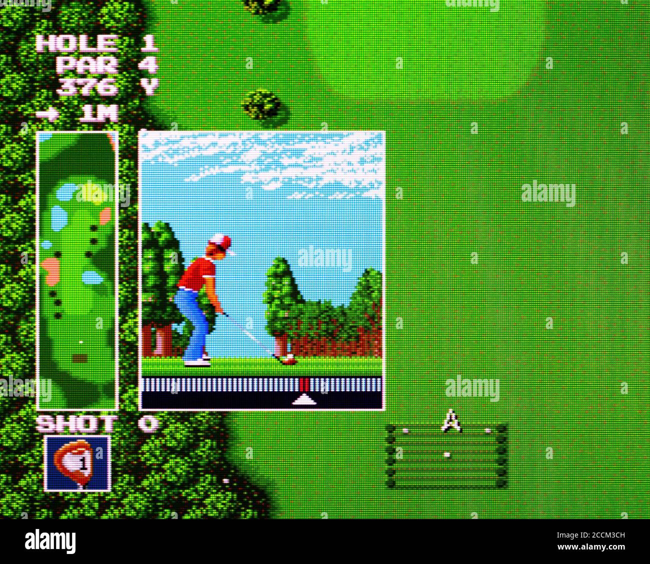 Power Golf - PC Engine Videogame - Editorial use only Stock Photo - Alamy