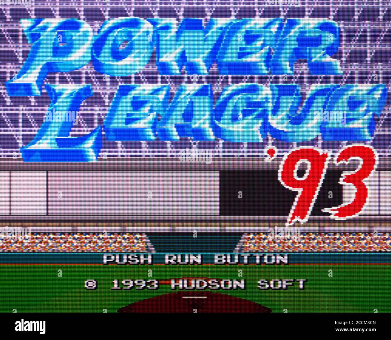 Power League '93 - PC Engine Videogame - Editorial use only Stock Photo ...