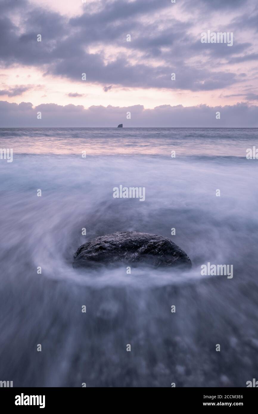 Trevellas Porth Cornwall england uk near st agnes Stock Photo - Alamy