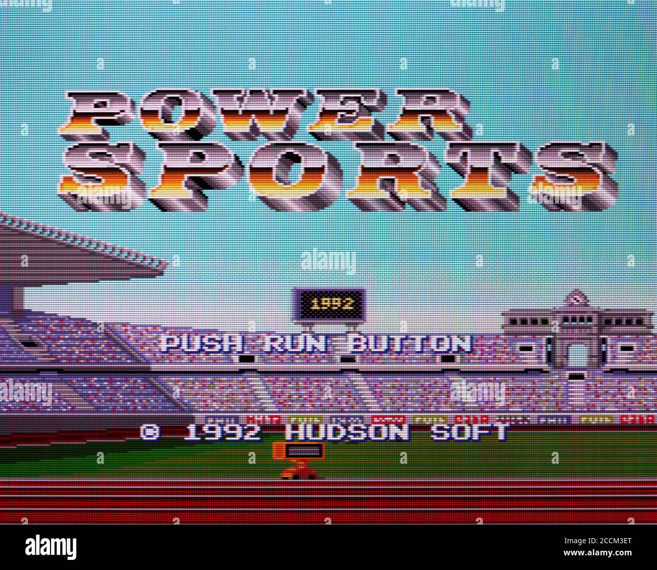 Power Sports - PC Engine Videogame - Editorial use only Stock Photo - Alamy