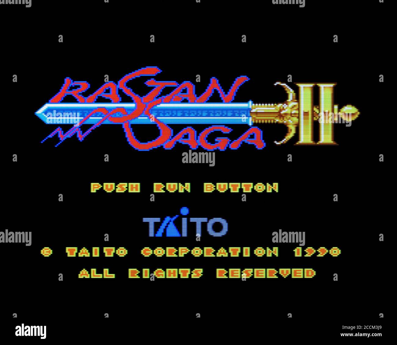 Rastan Saga II - PC Engine Videogame - Editorial use only Stock Photo ...