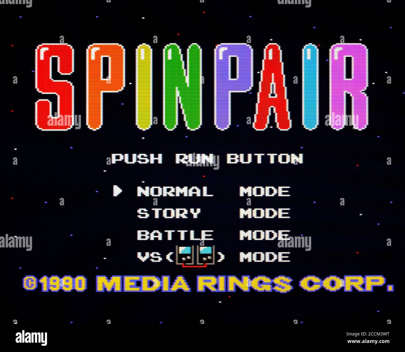 Spin Pair - PC Engine Videogame - Editorial use only Stock Photo - Alamy