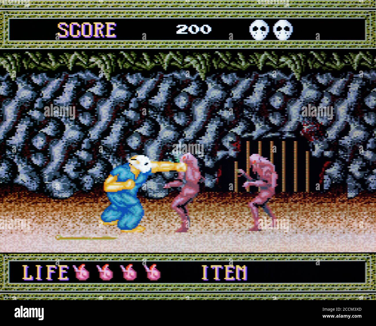 Splatterhouse - PC Engine Videogame - Editorial use only Stock Photo - Alamy