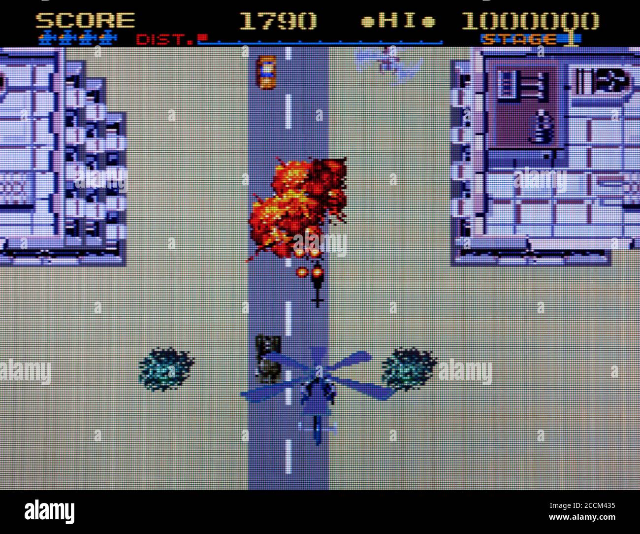 Thunder Blade - PC Engine Videogame - Editorial use only Stock Photo - Alamy