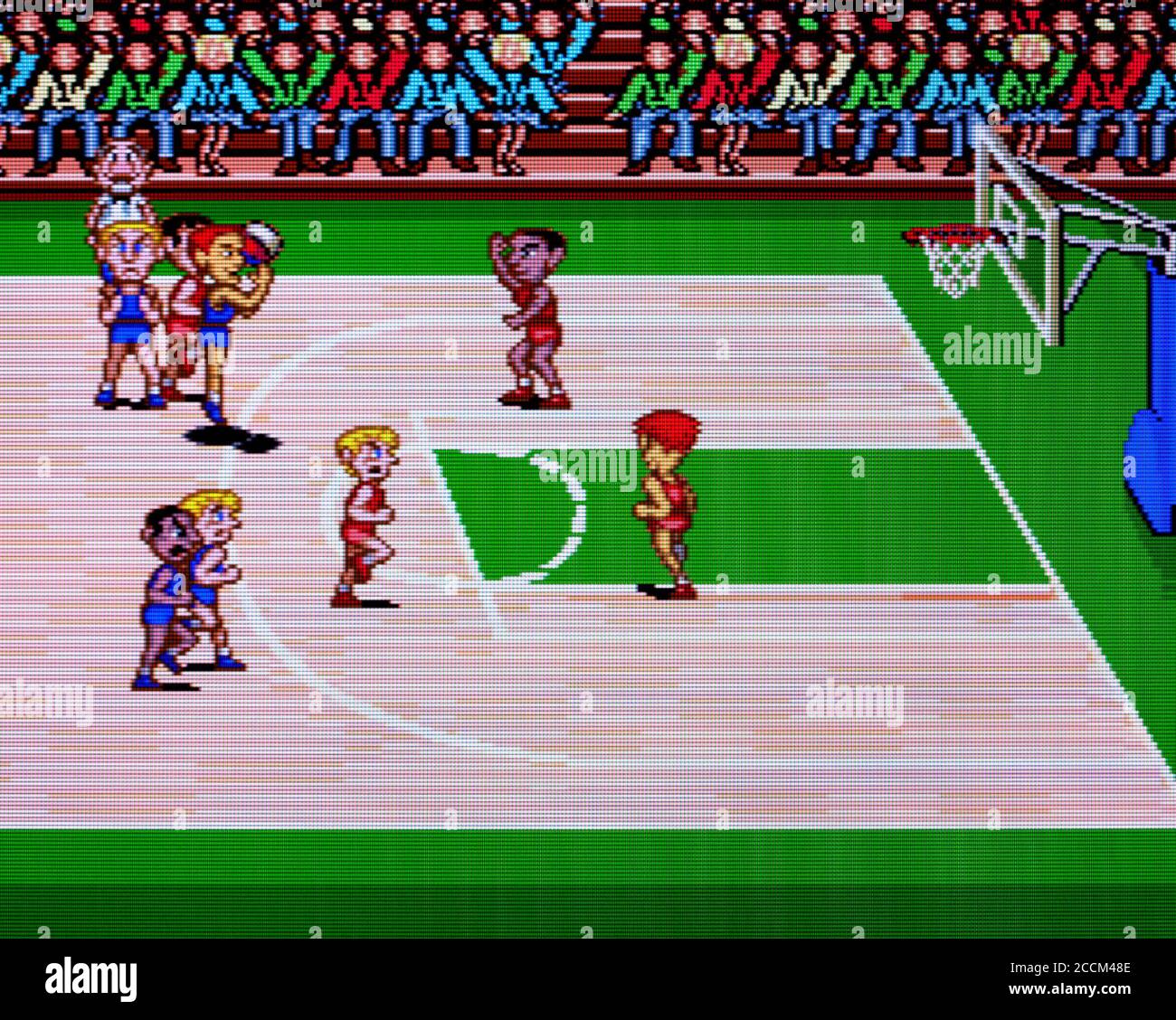 USA Pro Basketball - PC Engine Videogame - Editorial use only Stock ...