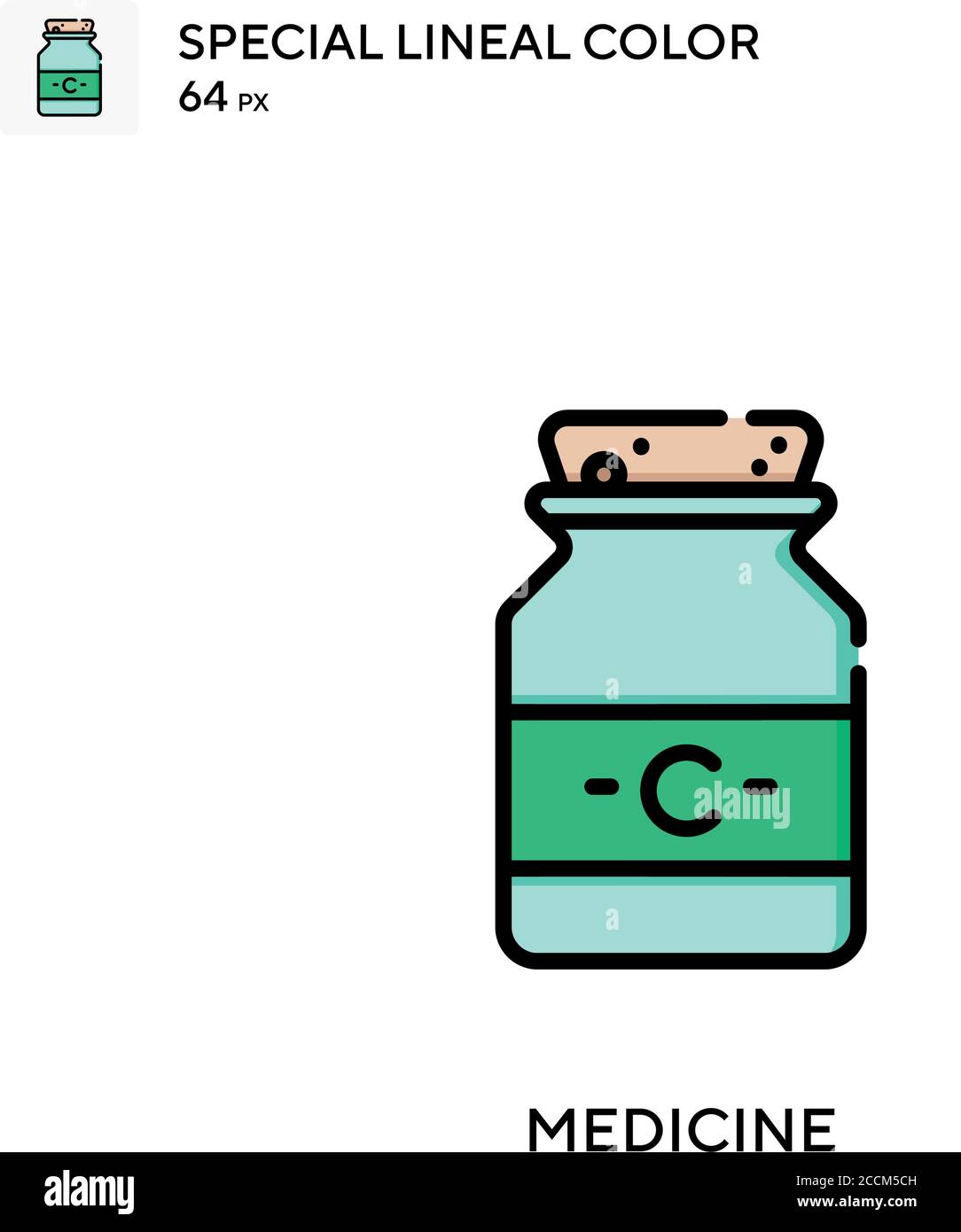 Medicine Special lineal color icon. Illustration symbol design template ...