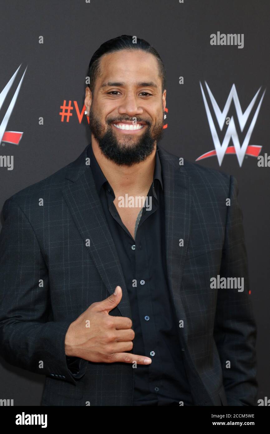 LOS ANGELES - JUN 6: Jimmy Uso, Jonathan Solofa Fatu Jr at the WWE For ...