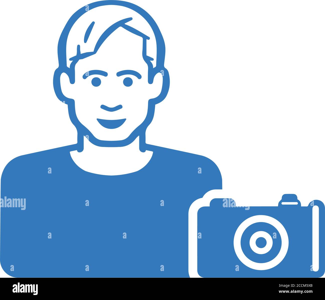 Cameraman icon vector vectors hi-res stock photography and images - Alamy