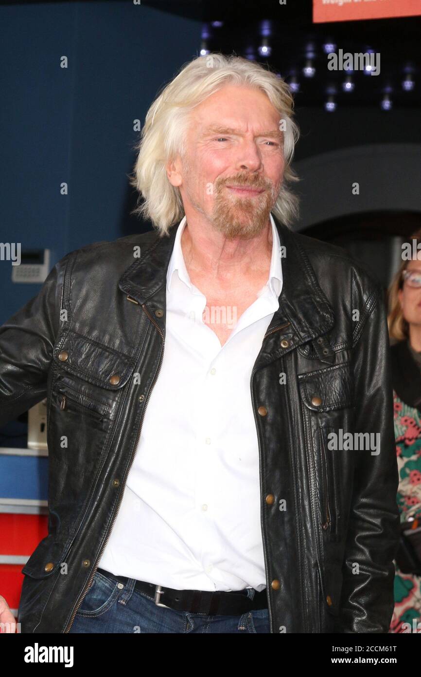 LOS ANGELES - OCT 16: Joan Templeman Branson, Sir Richard Branson at ...