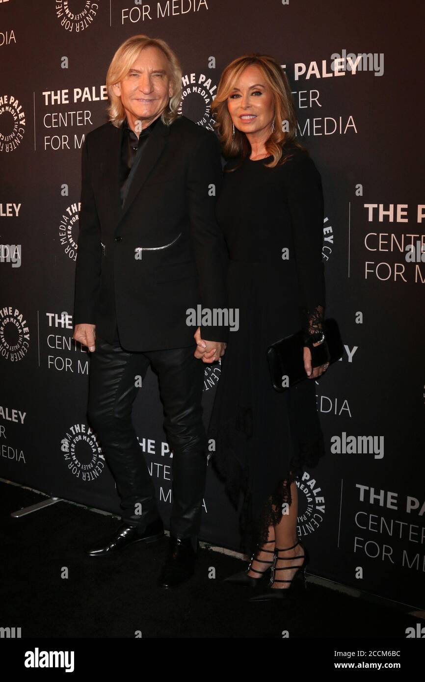 LOS ANGELES - OCT 25: Joe Walsh, Marjorie Bach at The Paley Honors: A ...