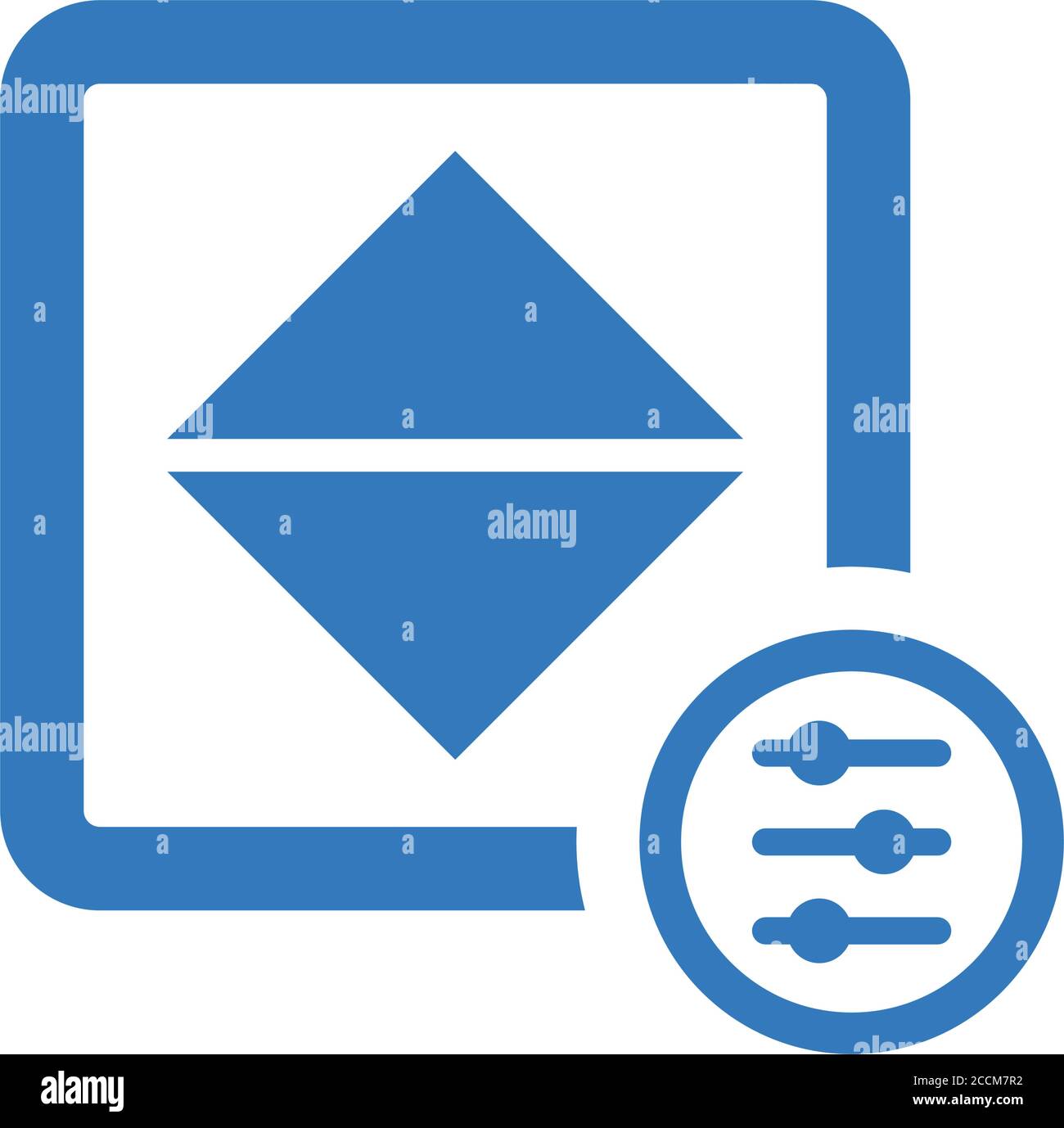 Adjust color, brightness, contrast icon. Beautiful design and fully ...