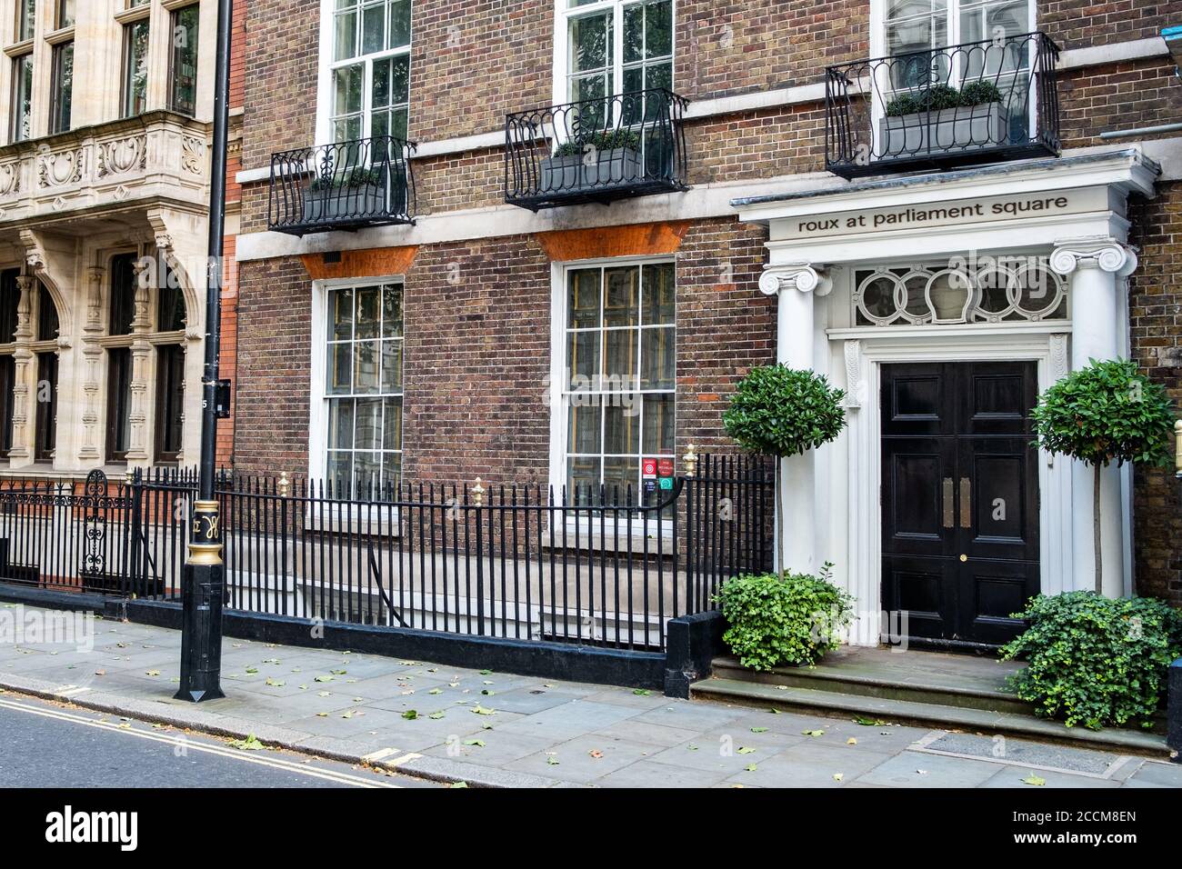 London- Le Gavroche on Parliament Square, Michel Roux Jr.'s famous fine ...