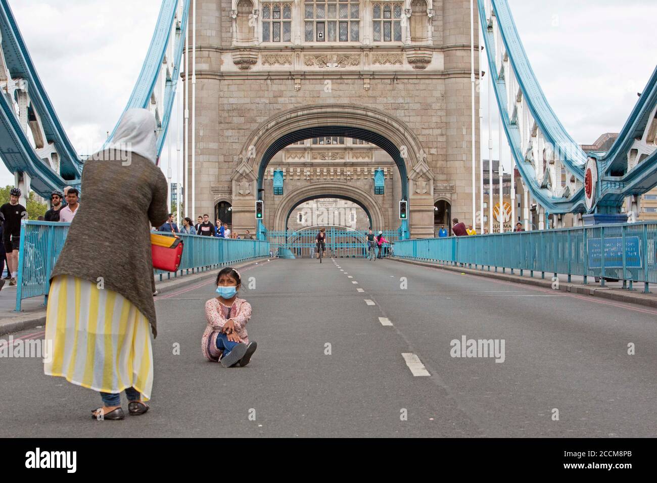 Tower Bridge Road is closed to Traffic on 24th of August 2020 in London ...