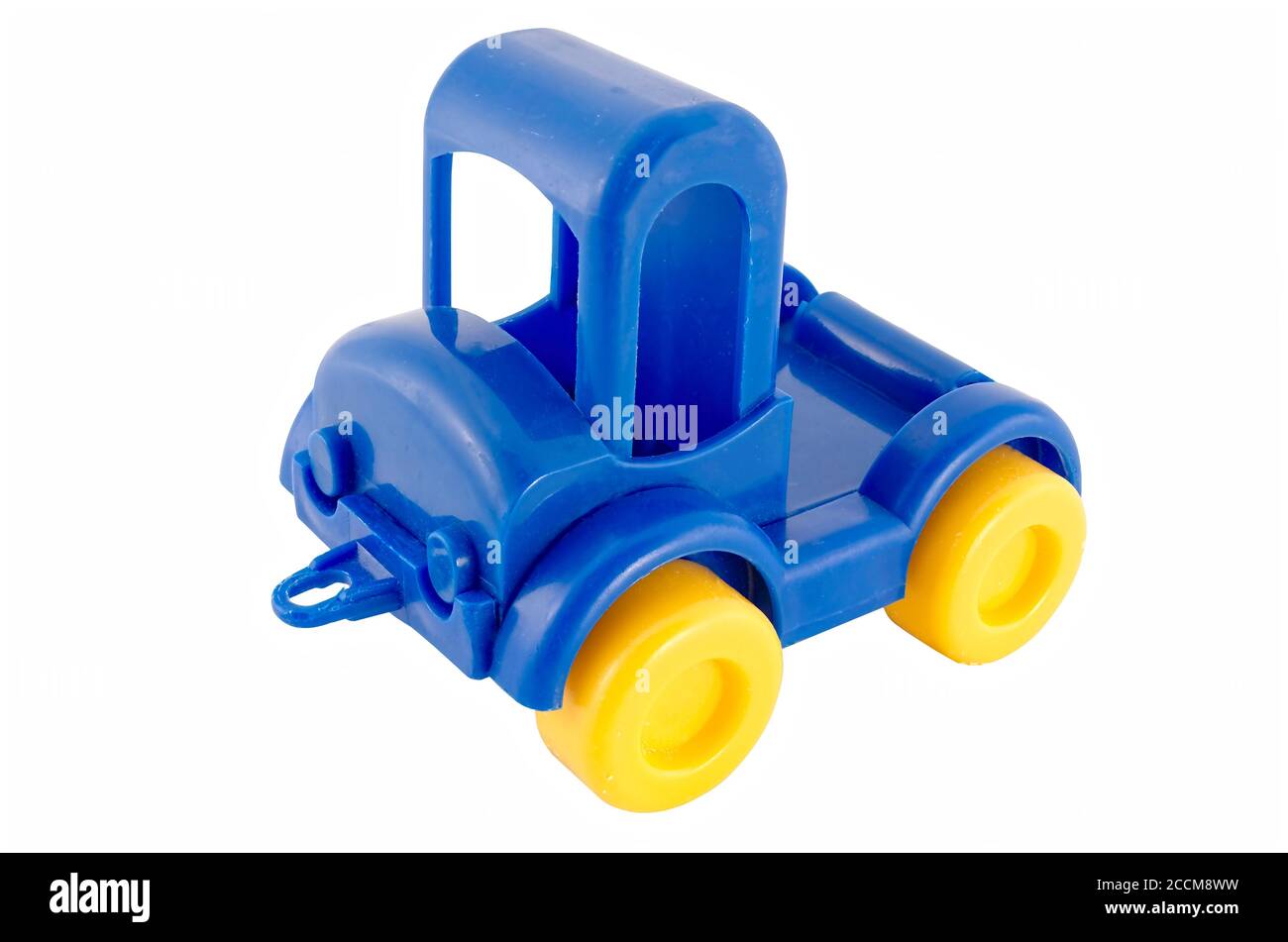 Color toy car. Isolated on white background Stock Photo - Alamy