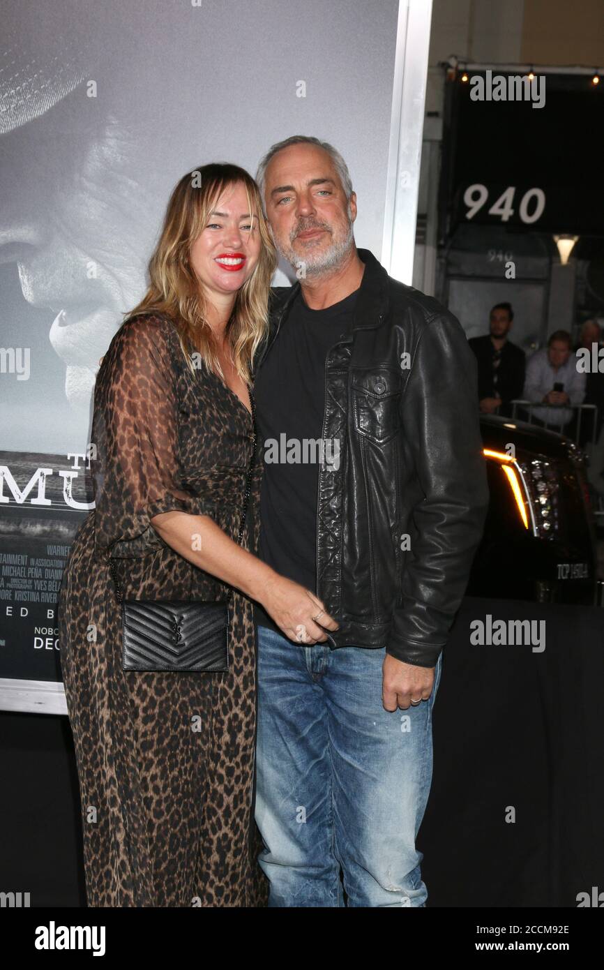 LOS ANGELES - DEC 10: Jose Stemkens, Titus Welliver at the The Mule ...