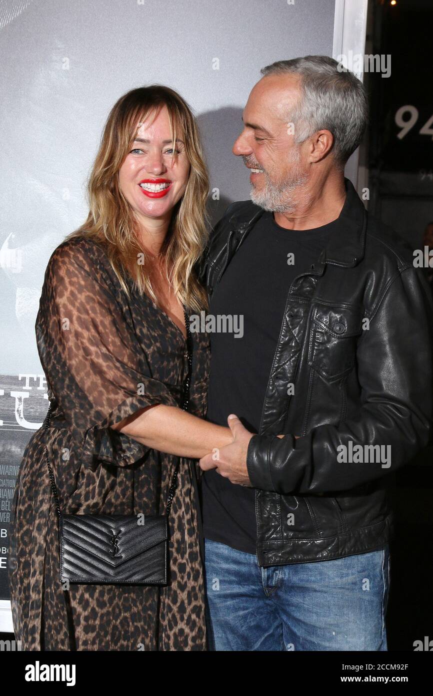 LOS ANGELES - DEC 10: Jose Stemkens, Titus Welliver at the The Mule ...