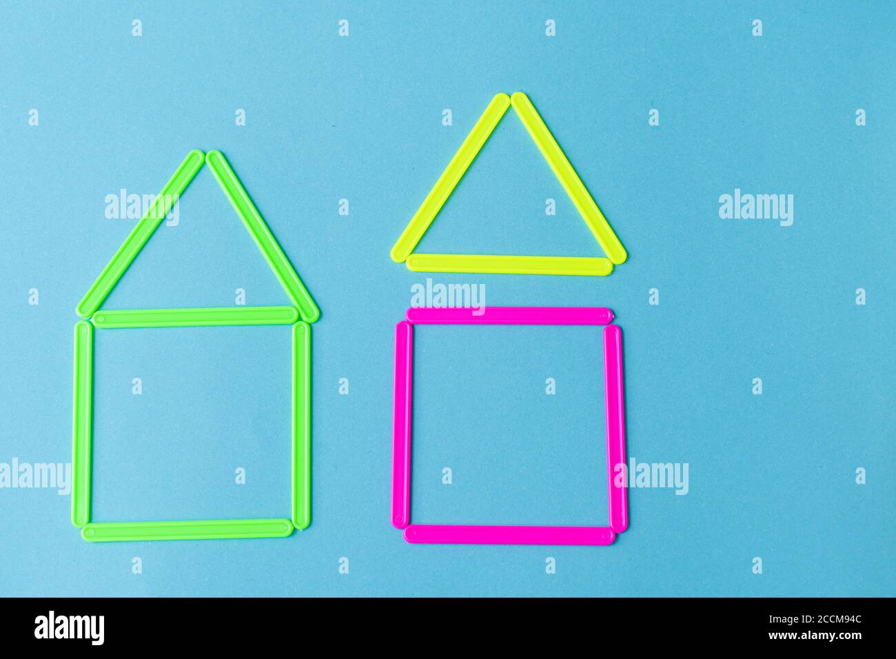 The little house consists of plastic counting sticks designed to teach ...