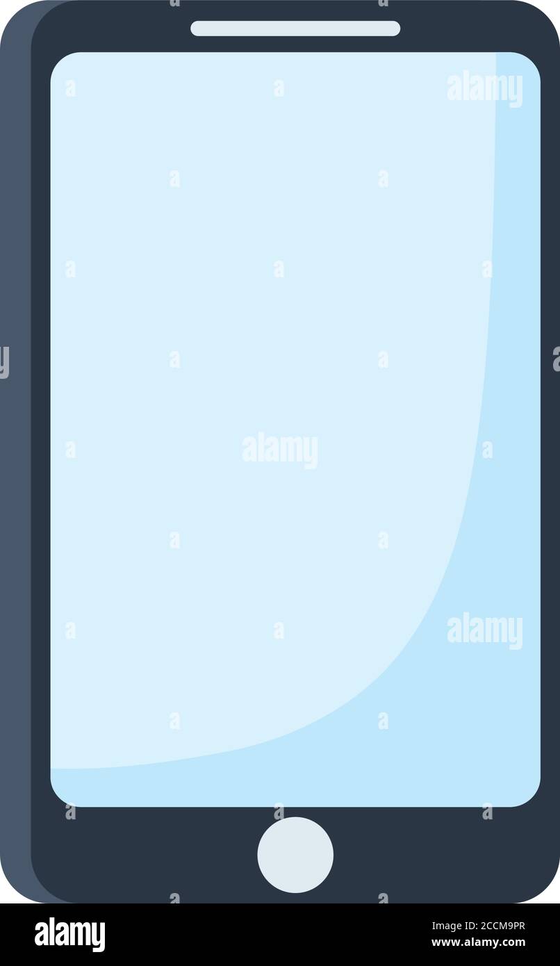 smartphone device technology digital isolated on white background ...