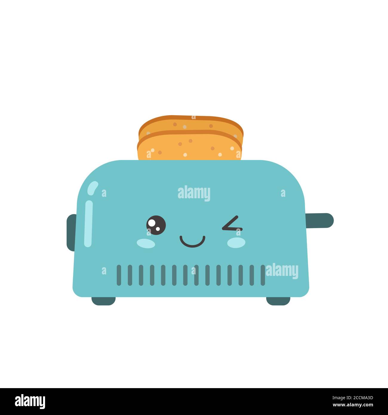 Cute Toaster Clipart