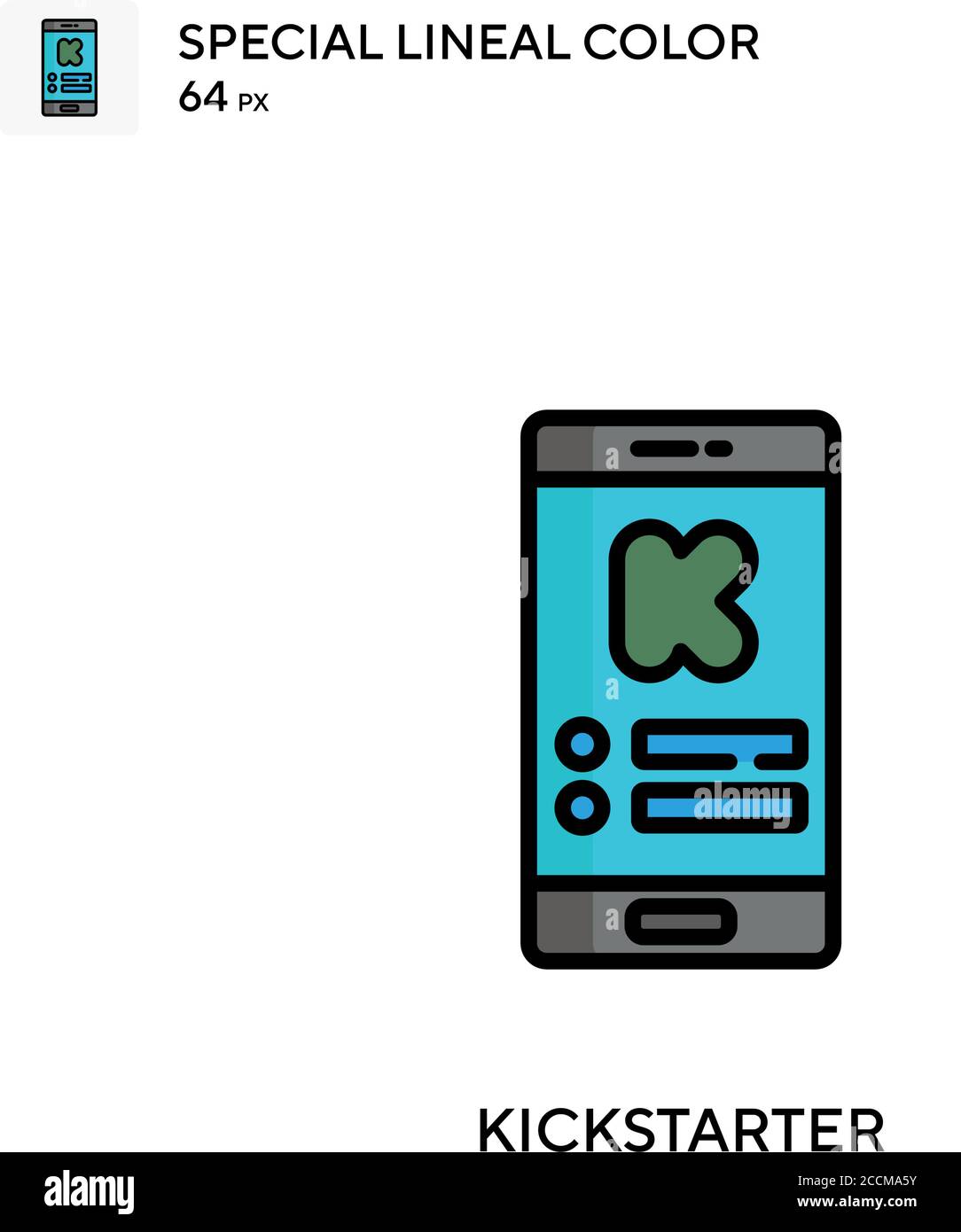 Kickstarter icon Cut Out Stock Images & Pictures - Alamy