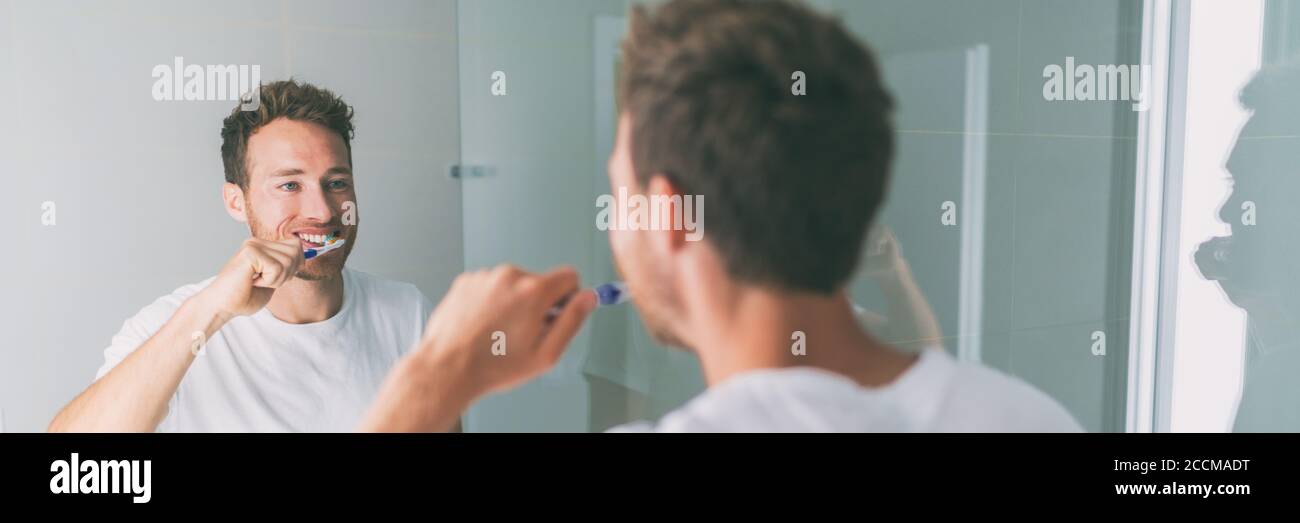 Man Getting Ready In The Morning