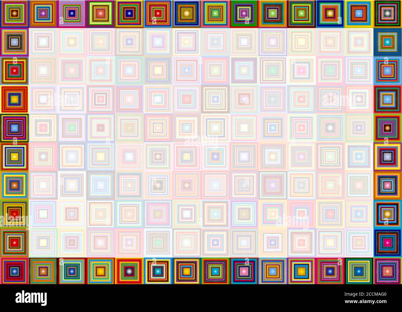 Coloured squares hi-res stock photography and images - Alamy