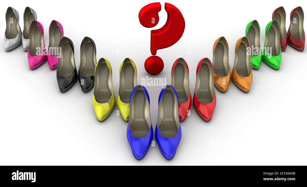 Red leather question mark hi-res stock photography and images - Alamy