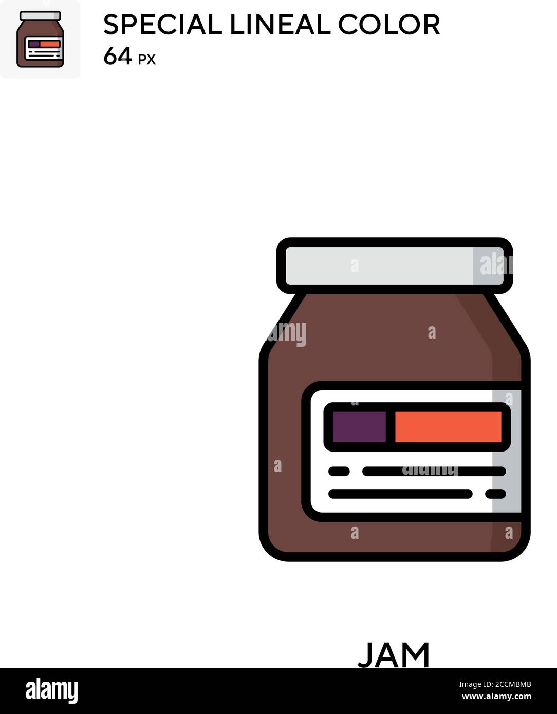 Jam Special lineal color icon. Illustration symbol design template for ...