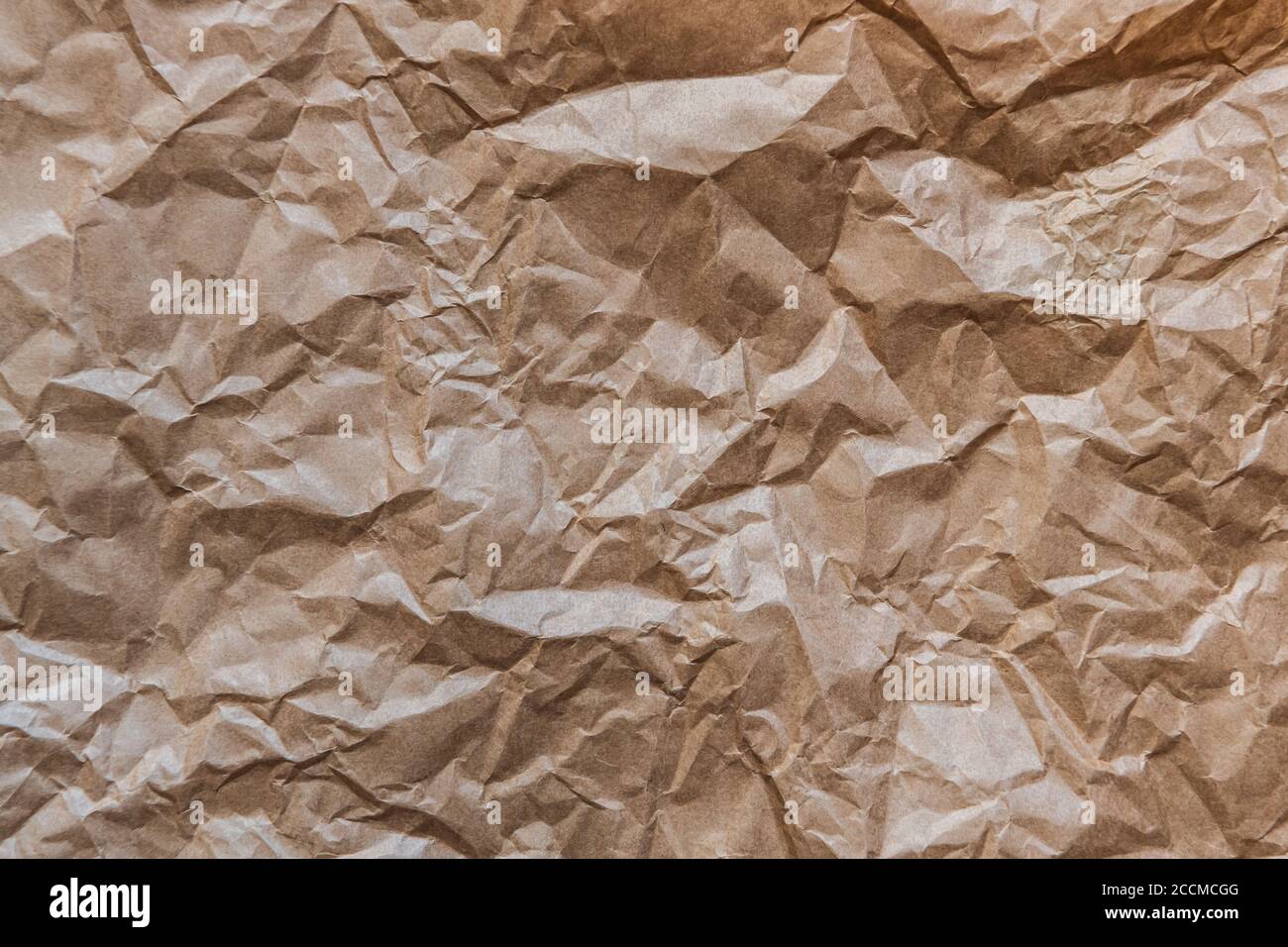 crumpled brown paper background Stock Photo - Alamy