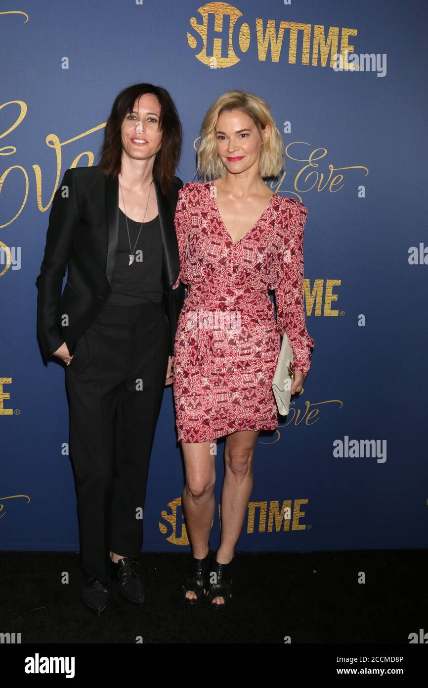 LOS ANGELES - SEP 16: Katherine Moennig, Leisha Hailey at the Showtime Emmy Eve Nominee Party at ...