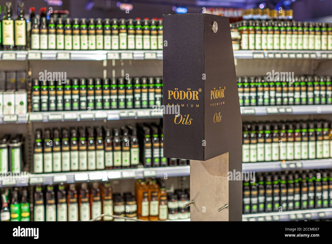 Pödör (Podor) Vegetable Oil freshly pressed in Dusseldorf, Germany ...