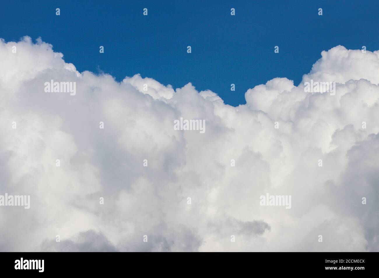 Beautiful bright blue sky cumulus white clouds hi-res stock photography ...