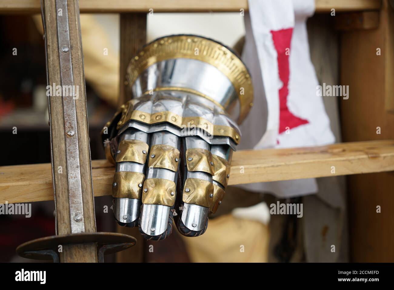 Gauntlet detail hi-res stock photography and images - Alamy