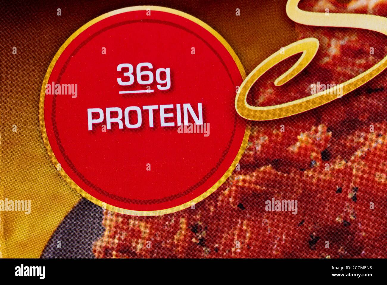 Food label showing nutrition information hi-res stock photography and ...