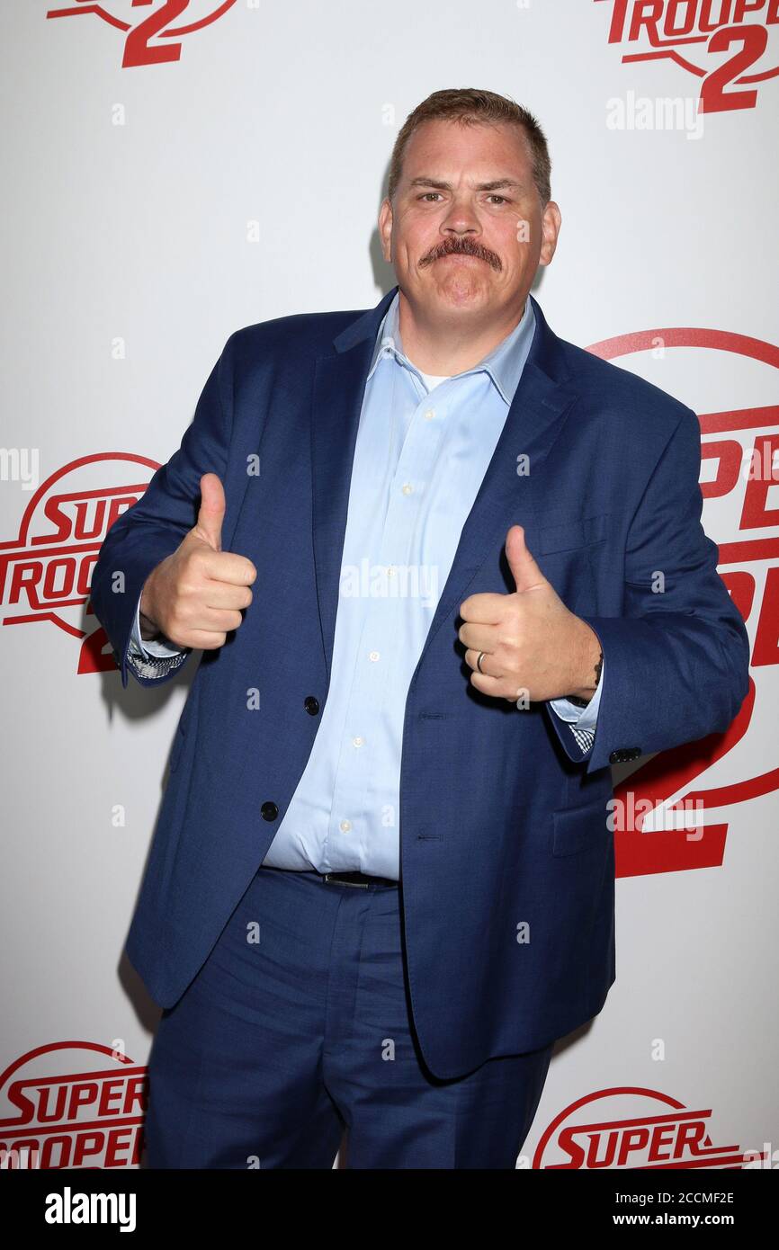 LOS ANGELES - APR 11: Kevin Heffernan at the Super Troopers 2 Premiere ...