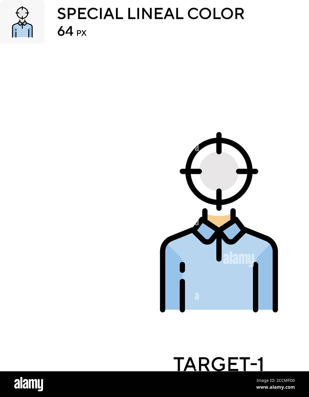 Focus on one person Stock Vector Images - Alamy