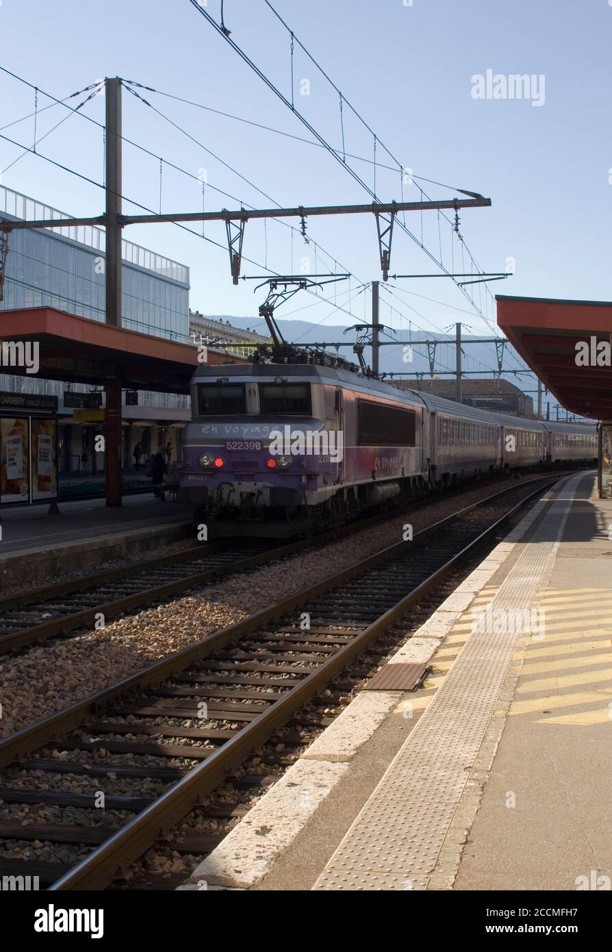 SNCF, Chambery station Stock Photo - Alamy