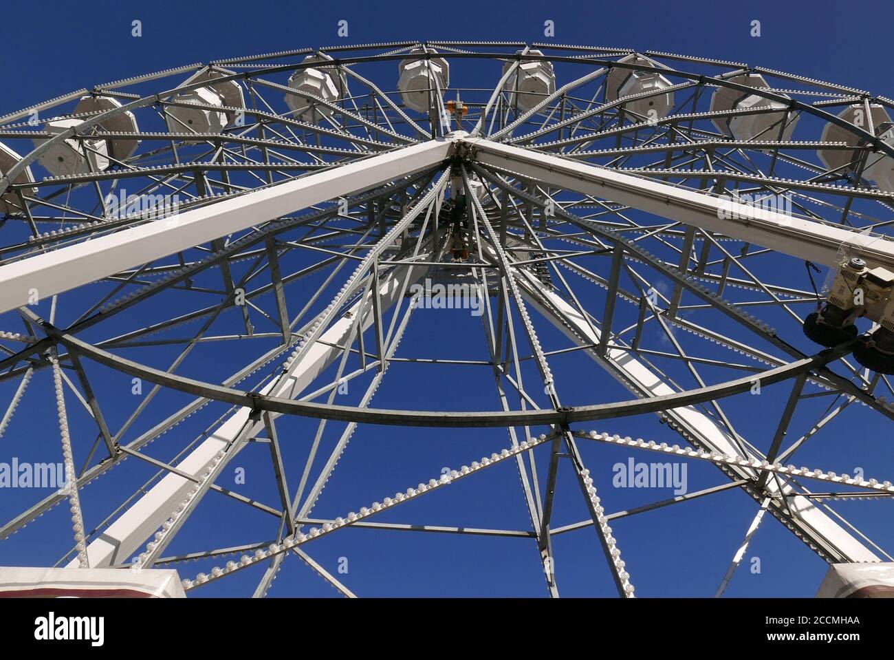 Amusement park ride construction bright hi-res stock photography and ...