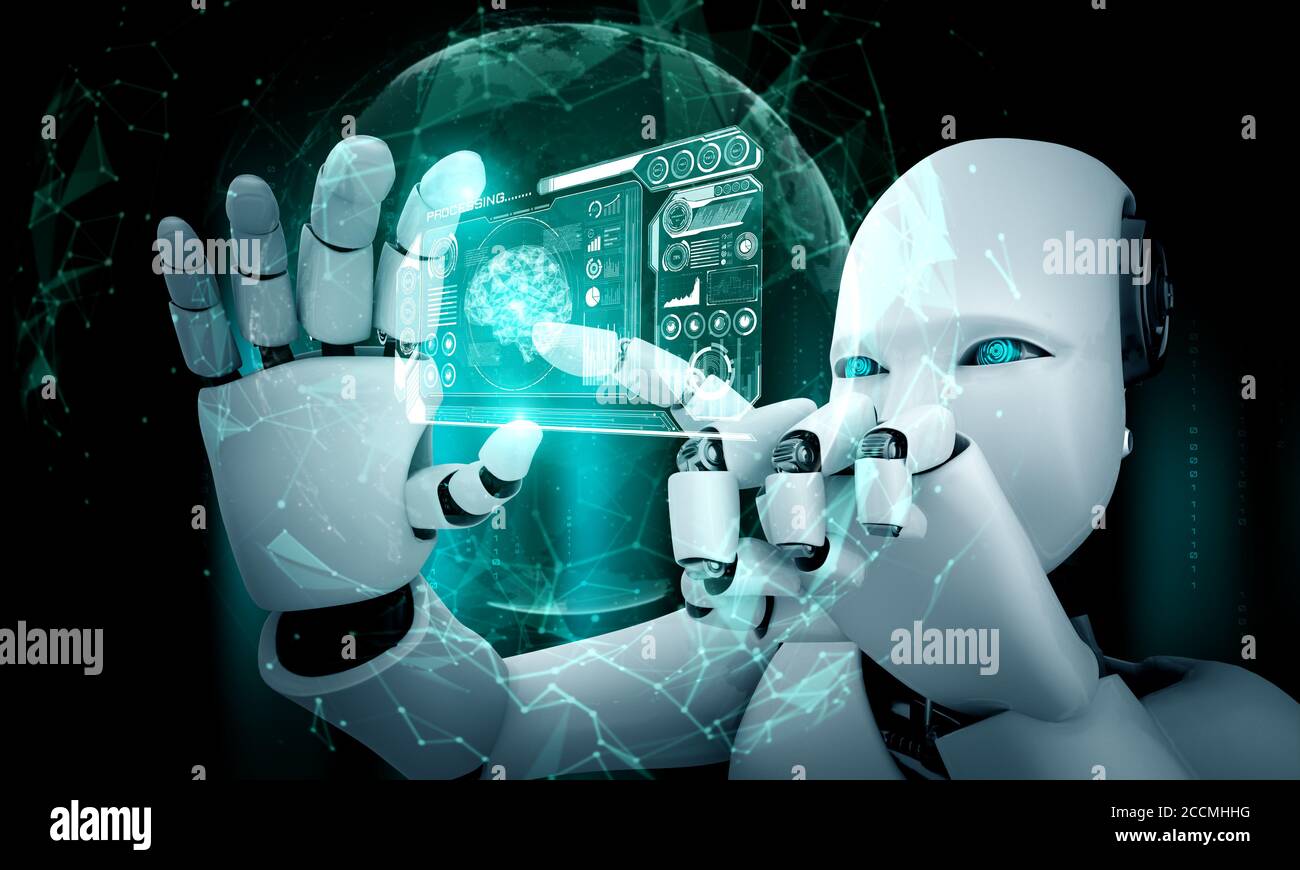 Screen Interface Robot High Resolution Stock Photography and Images - Alamy
