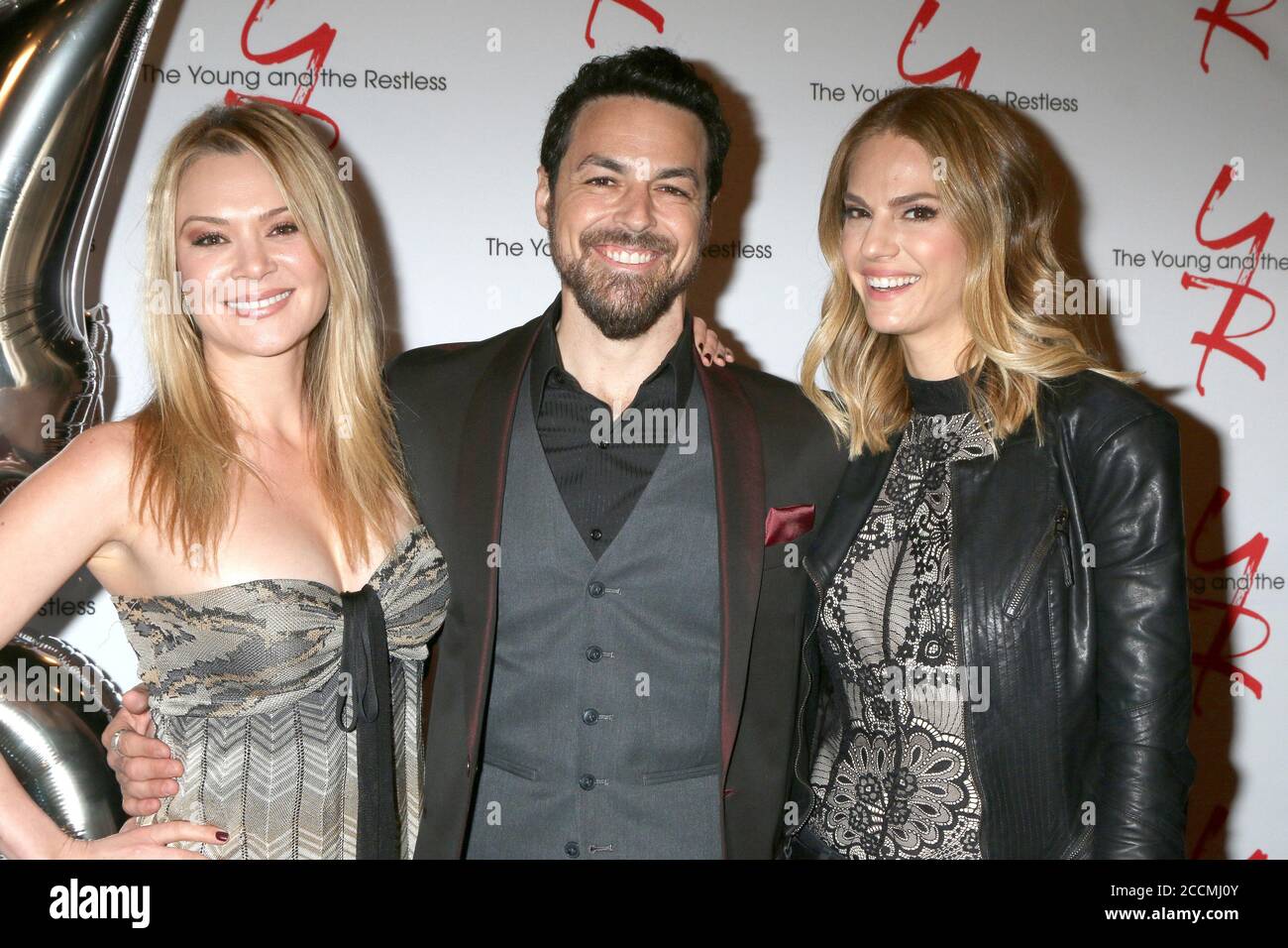 LOS ANGELES - MAR 26: Lauren Woodlawn, David Lago, Kelly Kruger at the ...