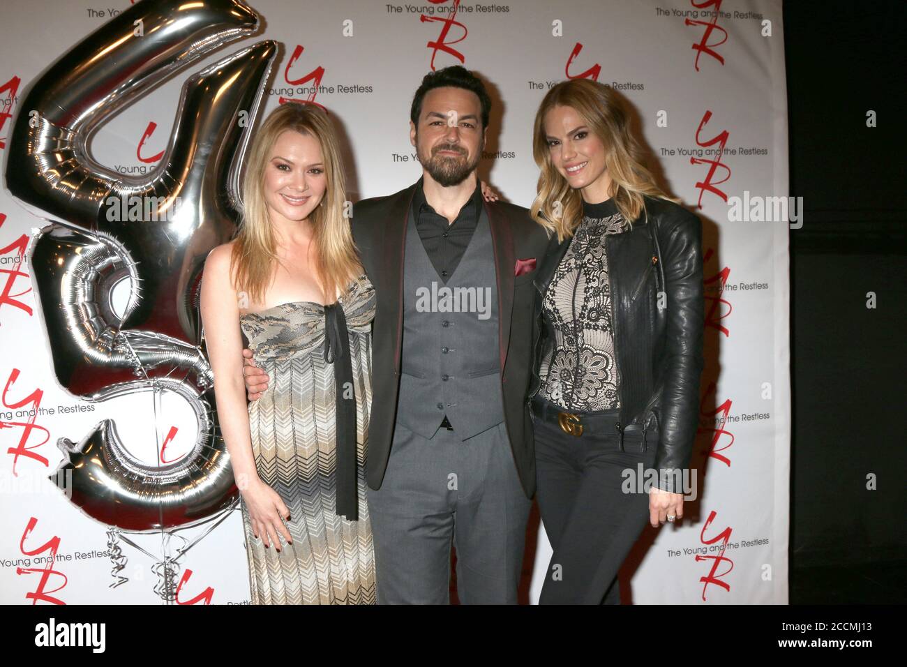 LOS ANGELES - MAR 26: Lauren Woodlawn, David Lago, Kelly Kruger at the ...