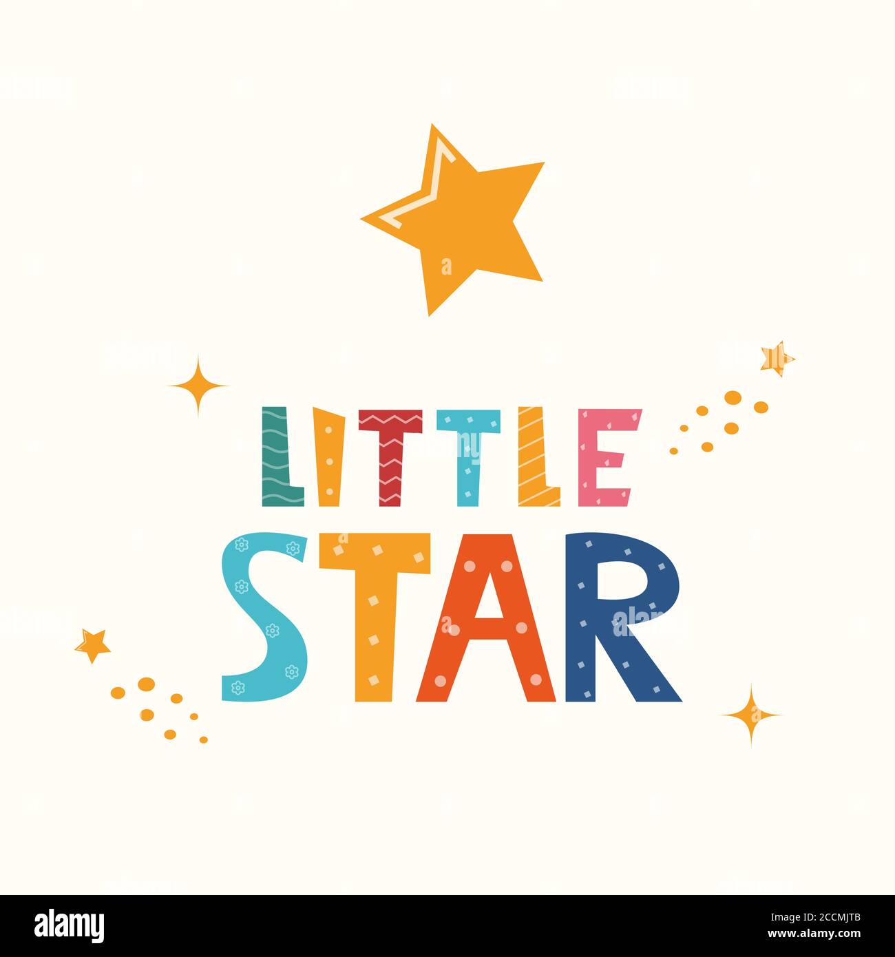 Letting hand drawn font Cut Out Stock Images & Pictures - Alamy