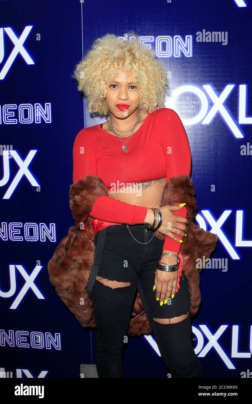 LOS ANGELES - DEC 5: Lex Lu at the Vox Lux Los Angeles Premiere at the ...