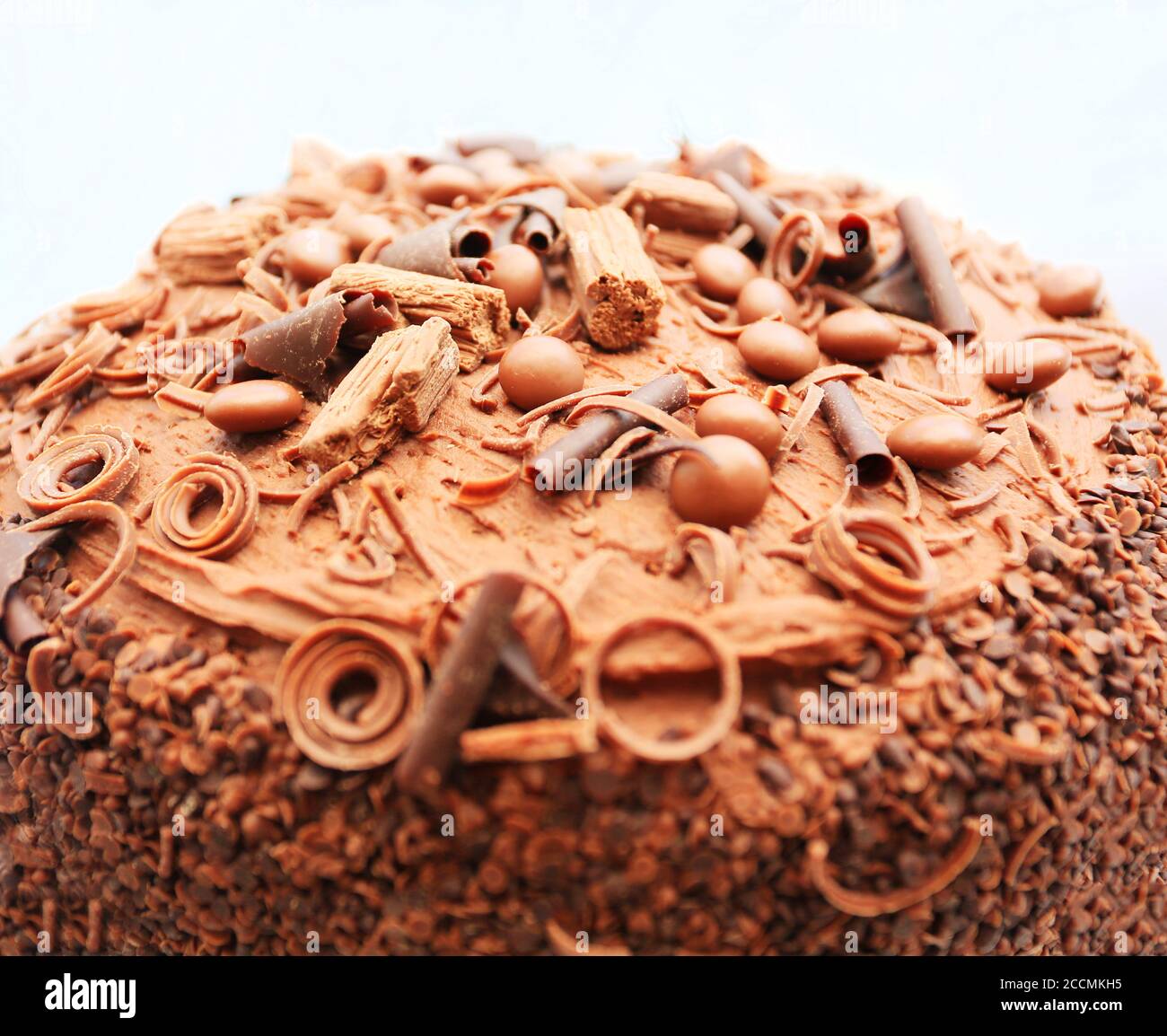 Huge Chocolate Birthday Cake