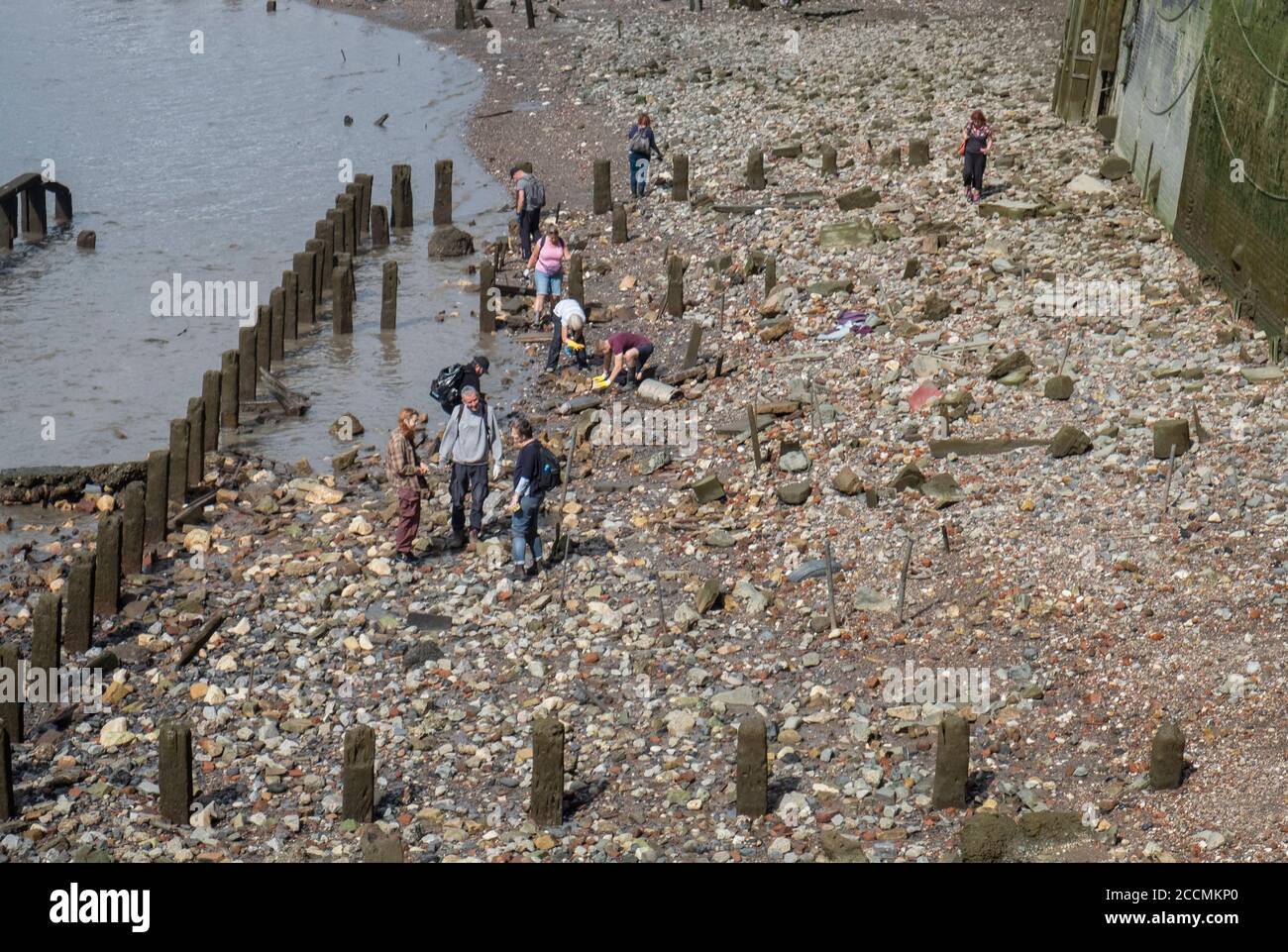 Mud lark river thames hi-res stock photography and images - Alamy