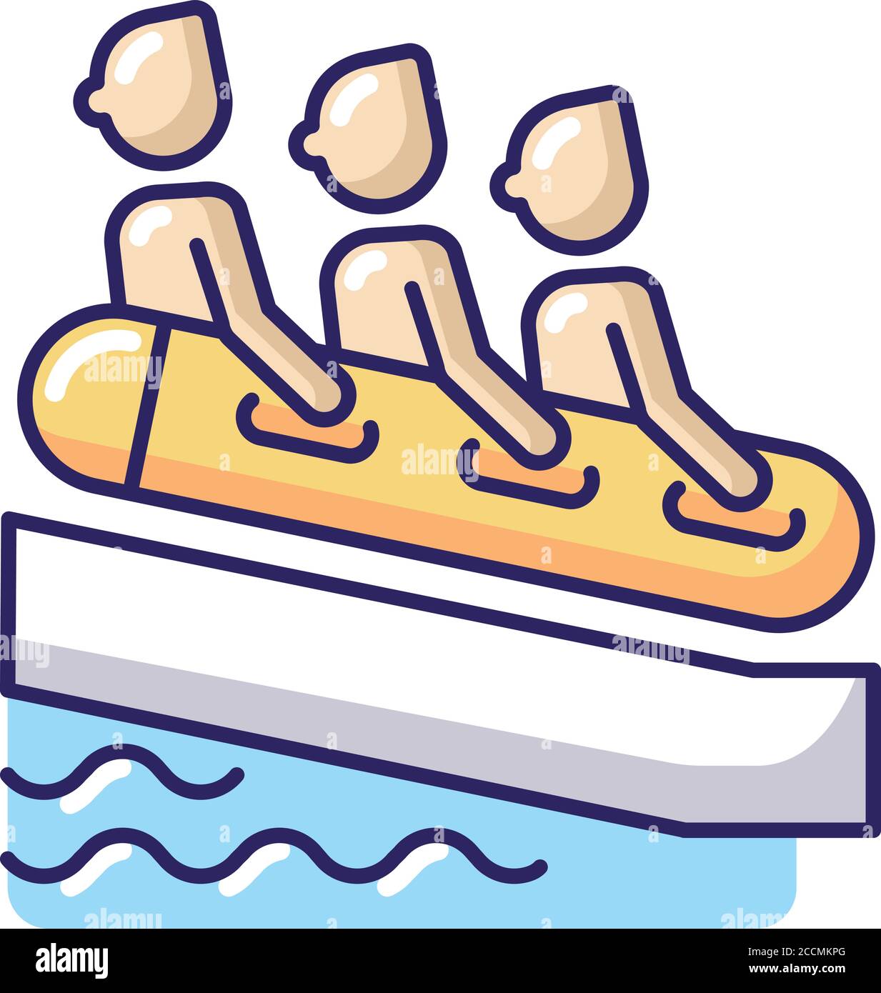 Raft ride Cut Out Stock Images & Pictures - Alamy