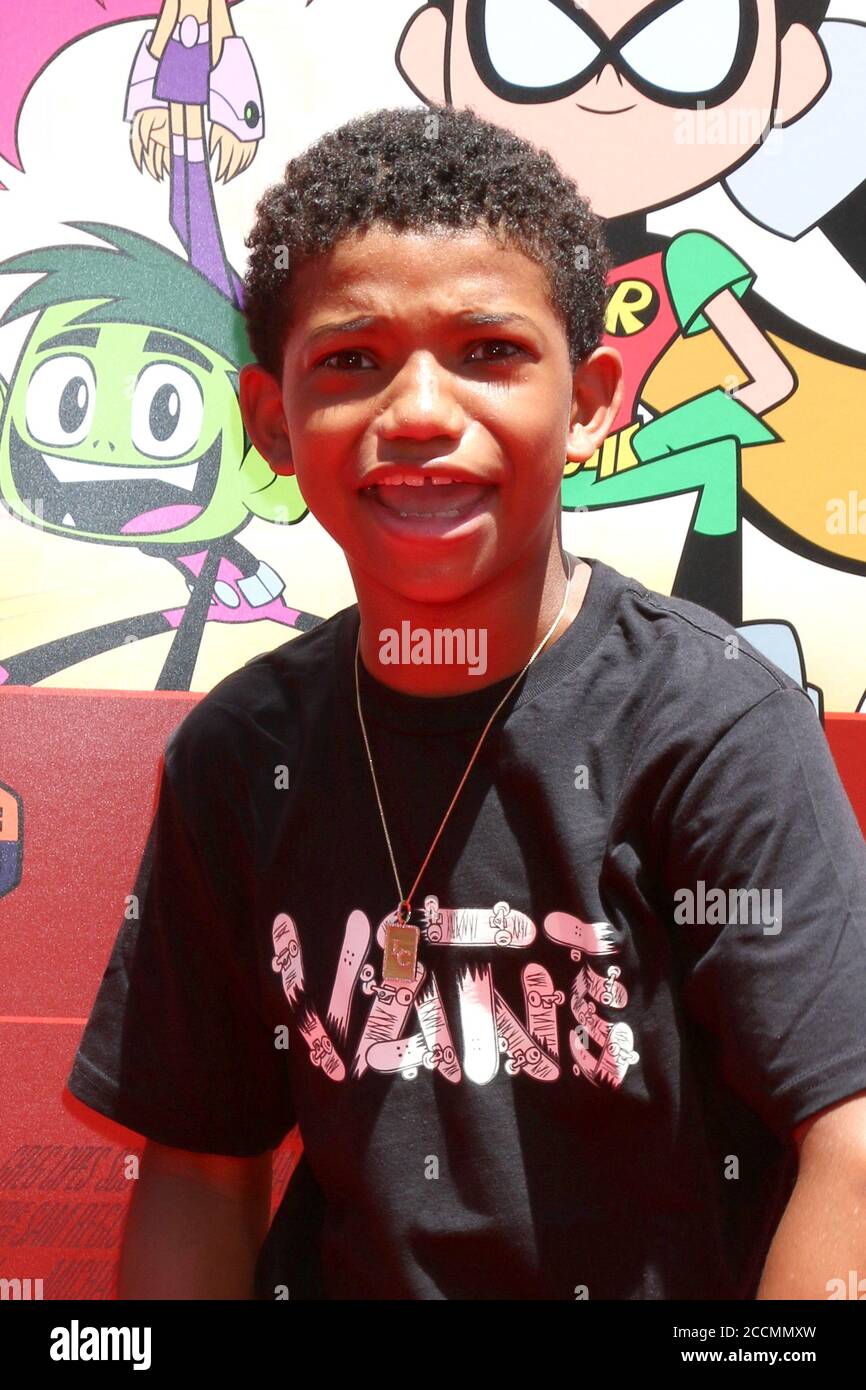 LOS ANGELES - JUL 22: Lonnie Chavis at the Teen Titans Go! To the ...