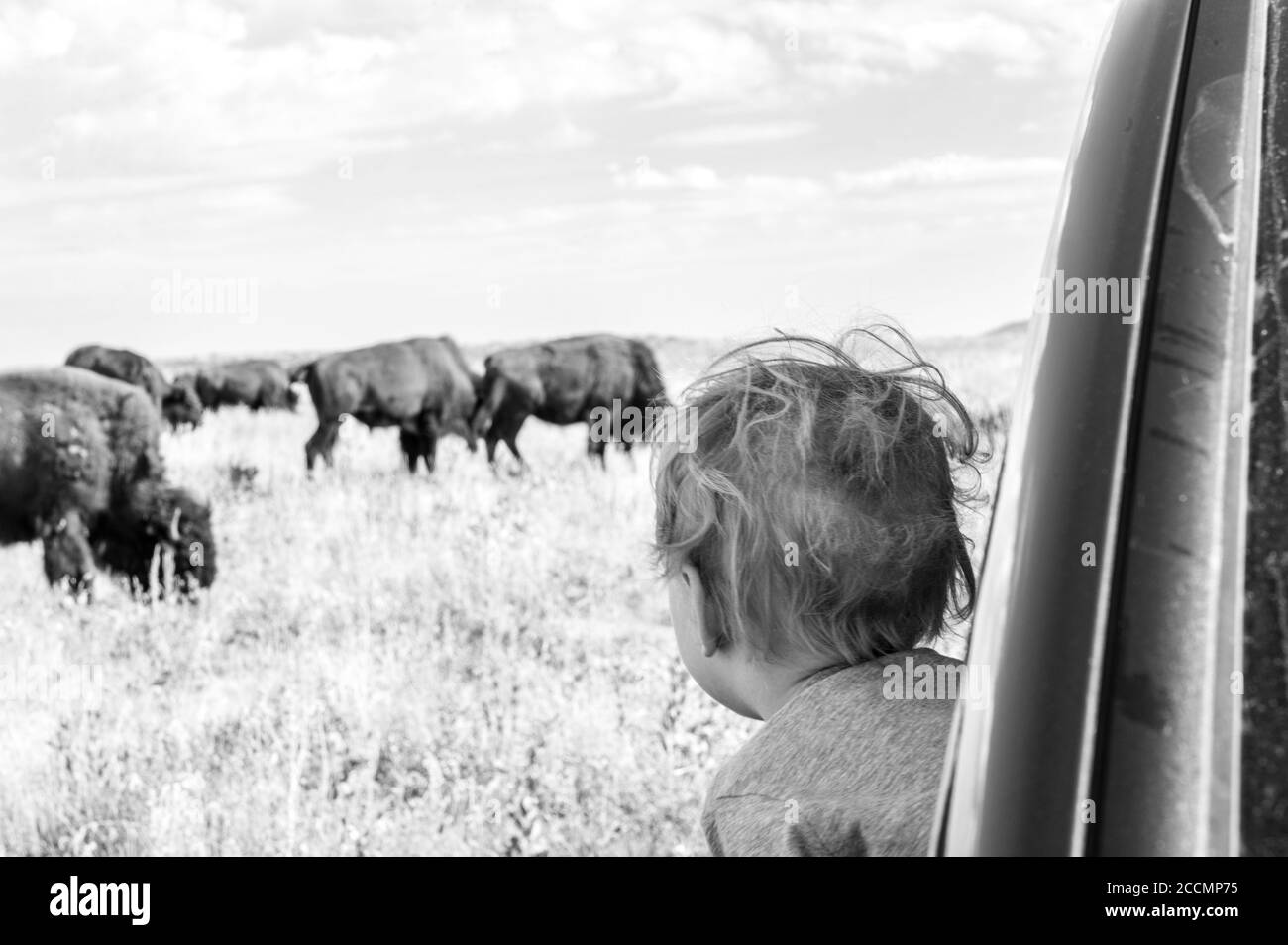 Children out of window Black and White Stock Photos & Images - Alamy