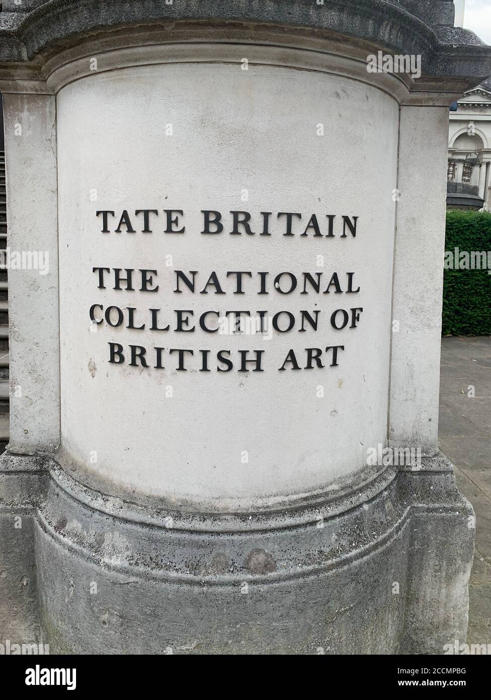 Tate Britain Gallery houses a large collection of British Art and is ...