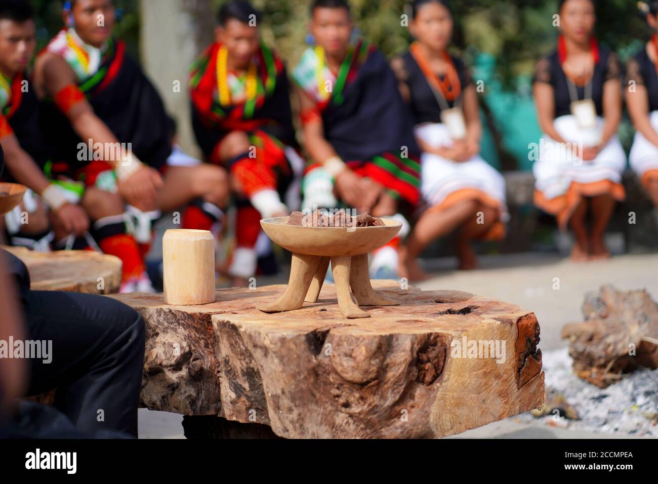 Naga tribes culture, heritage and traditions from Hornbill festival, Kisama, Nagaland, North ...